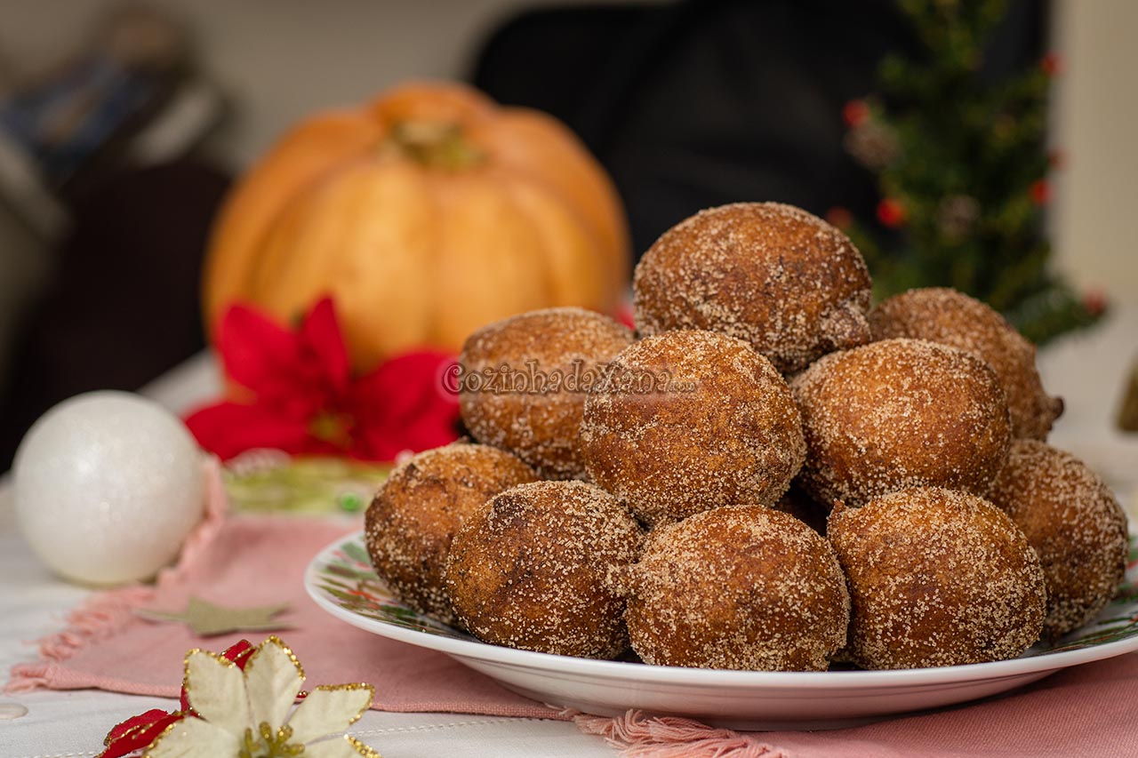 Bilharacos de Abóbora - Cozinha da Xana